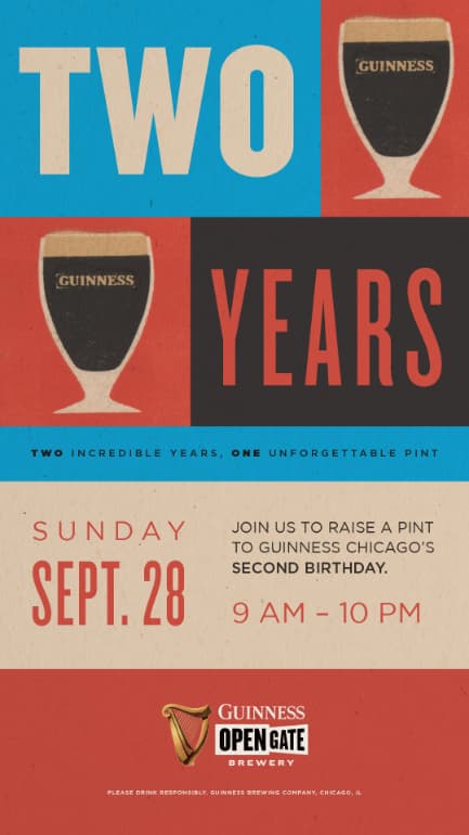Guinness Open Gate Brewery | Chicago Restaurant | Events