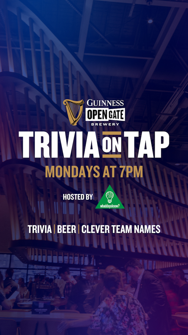 Guinness Open Gate Brewery | Chicago Restaurant | Events