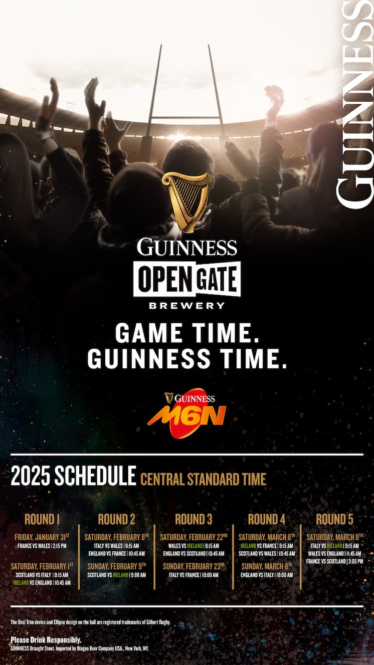 Guinness Open Gate Brewery in Chicago, IL.